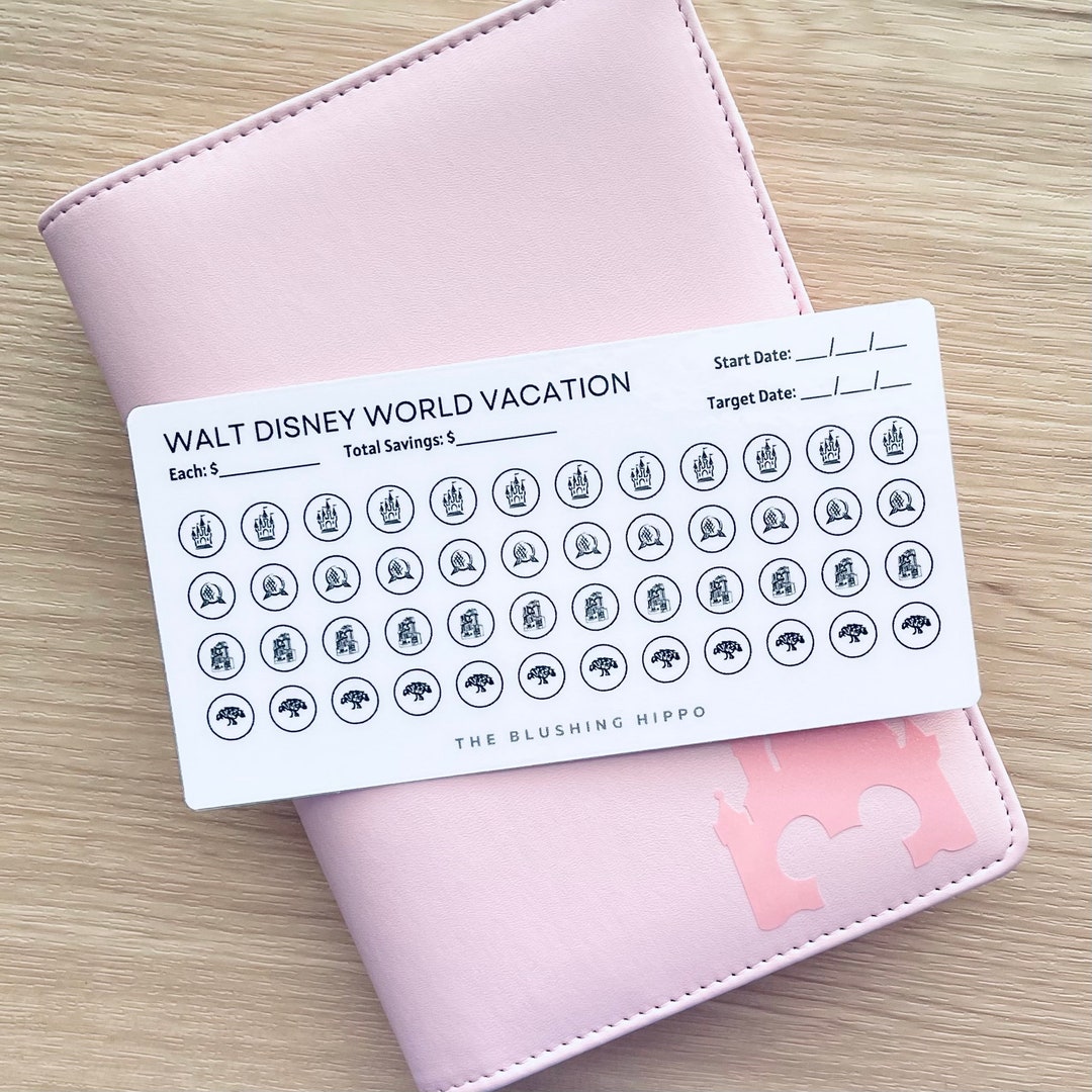 Disney Trip Savings Tracker | Disney Vacation | Disney Savings Tracker ...