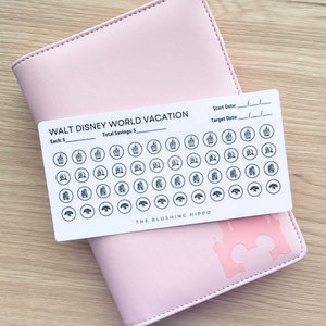 Disney Trip Savings Tracker Disney Vacation Disney Savings Tracker ...