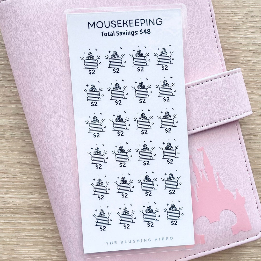 Mousekeeping Mousekeeping Budget Disney Hotel Disney - Etsy