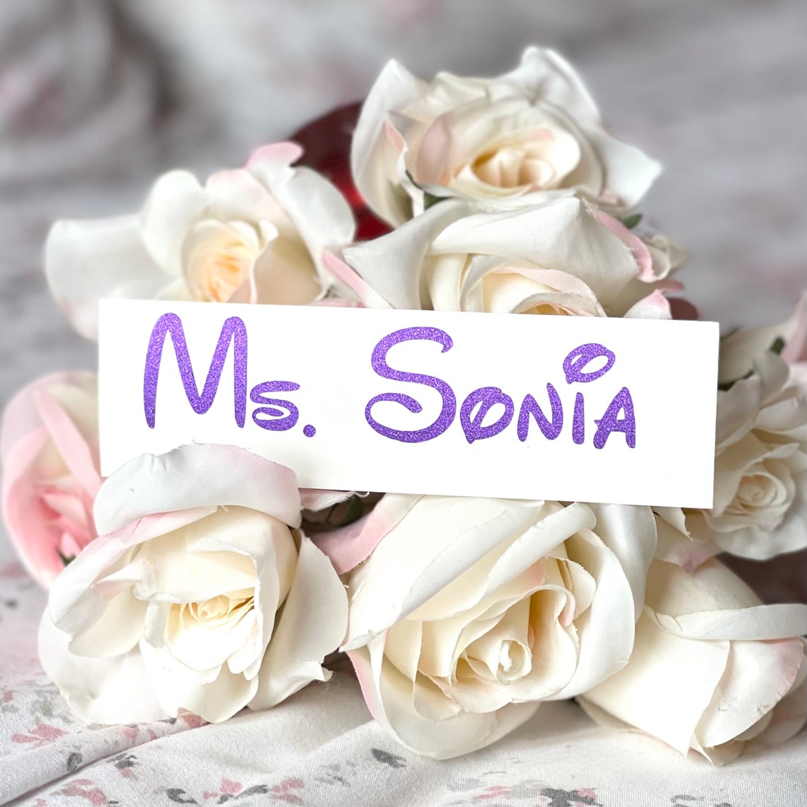 Disney Name Decal Disney Name Sticker Custom Disney Name - Etsy