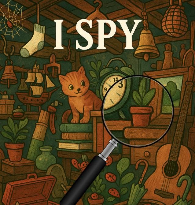 I Spy Game Printable Bundle – 20 Fun Seek-and-find Activity Pages for ...