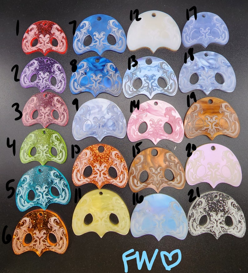 Final Fantasy XIV FFXIV Acrylic Ancient Masks - Etsy