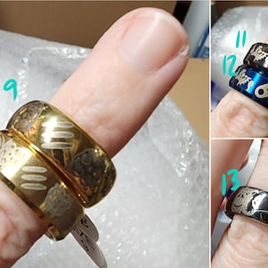 FFXIV Final Fantasy XIV Inspired Engraved Rings - Etsy