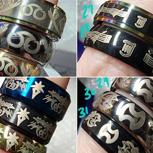 FFXIV Final Fantasy XIV Inspired Engraved Rings - Etsy