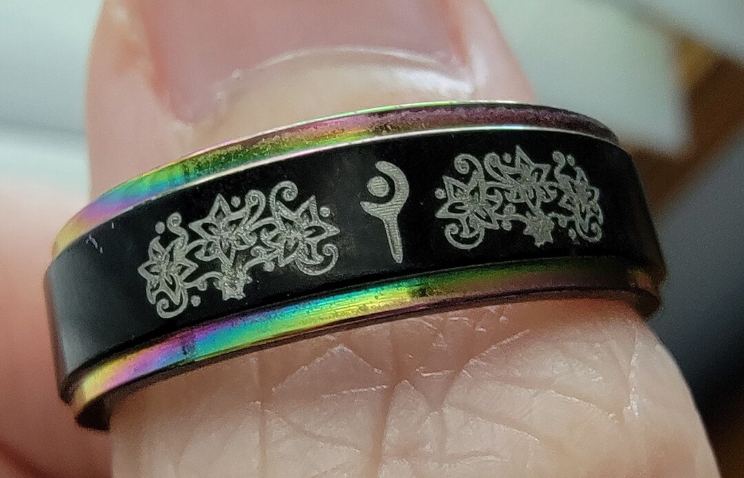 FFXIV Final Fantasy XIV Inspired Engraved Rings - Etsy