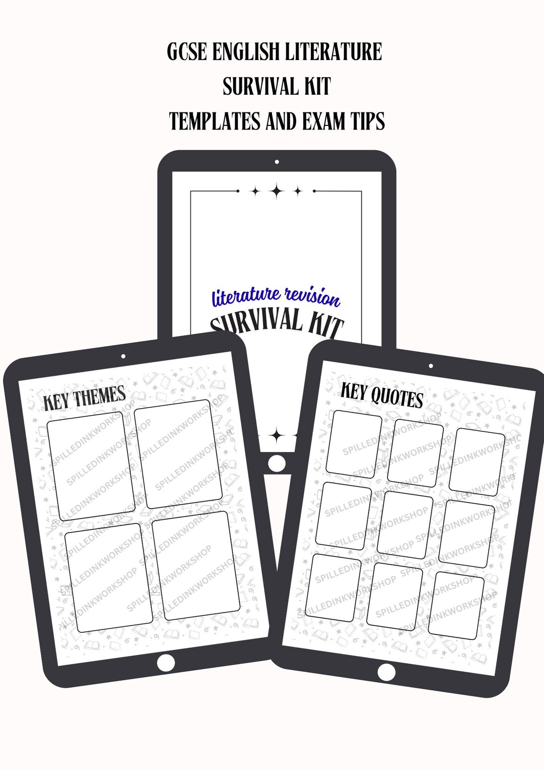GCSE English Literature Revision Toolkit: Essay Planning, Mind Map ...