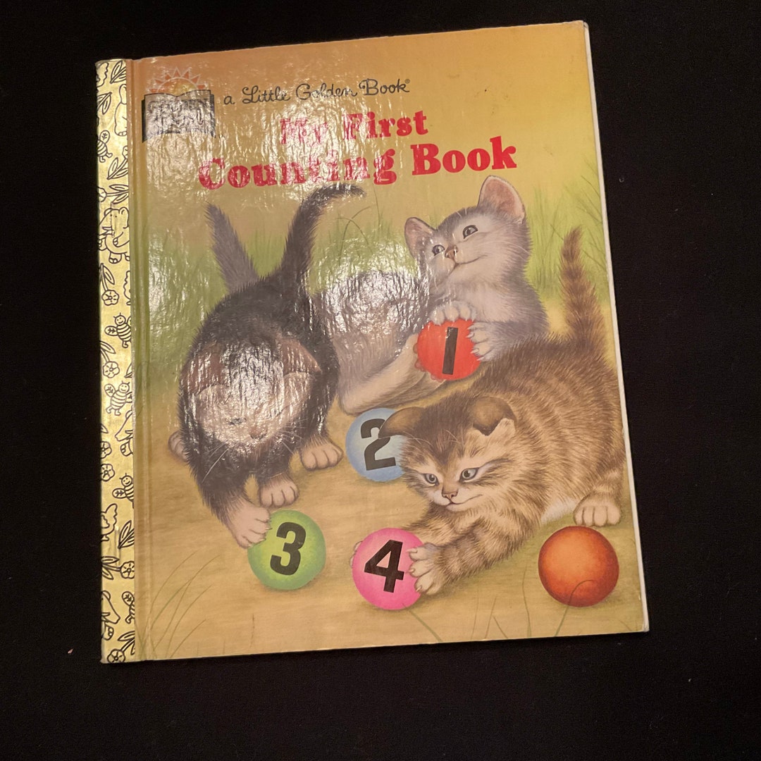 Vintage 1984 My First Counting Book , A Golden Book , Childrens Book - Etsy