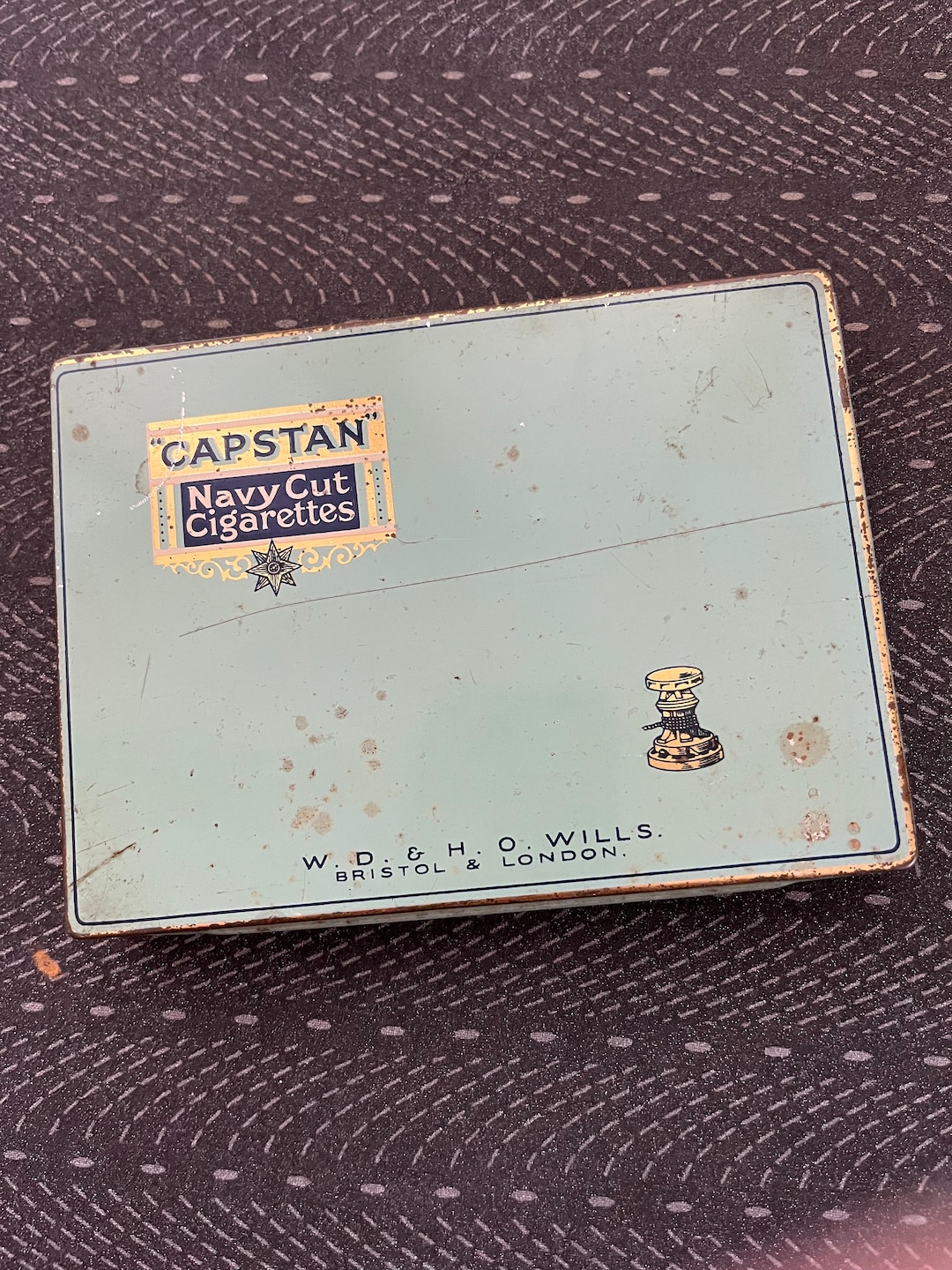 Vintage Capstan Navy Cut Cigarettes Tin FREE SHIPPING - Etsy