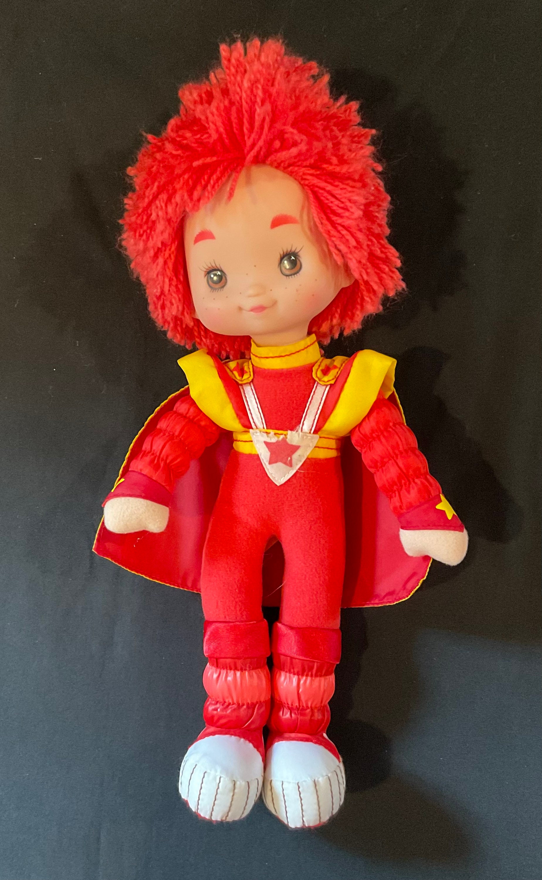 Vintage Red Butler Rainbow Brite Boy Doll 11 With Cape FREE - Etsy Canada