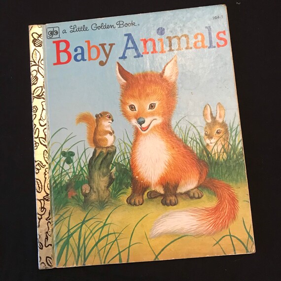 1979 Little Golden Book Baby Animals by Garth Williams FREE - Etsy