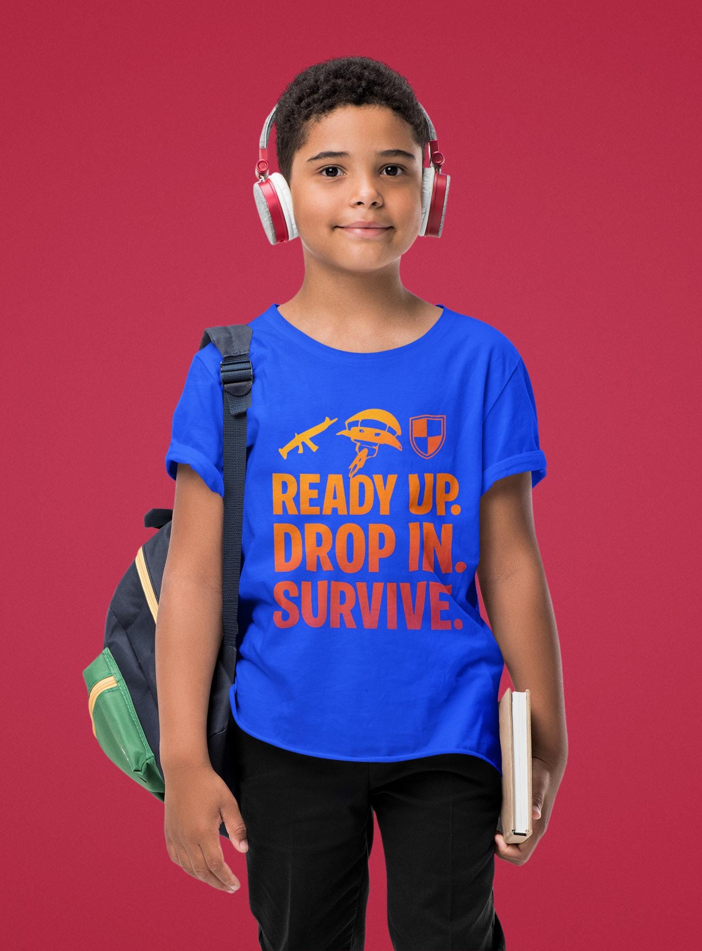 Battle Royale Gamer PNG | Ready Up, Drop In, Survive (digital Download ...