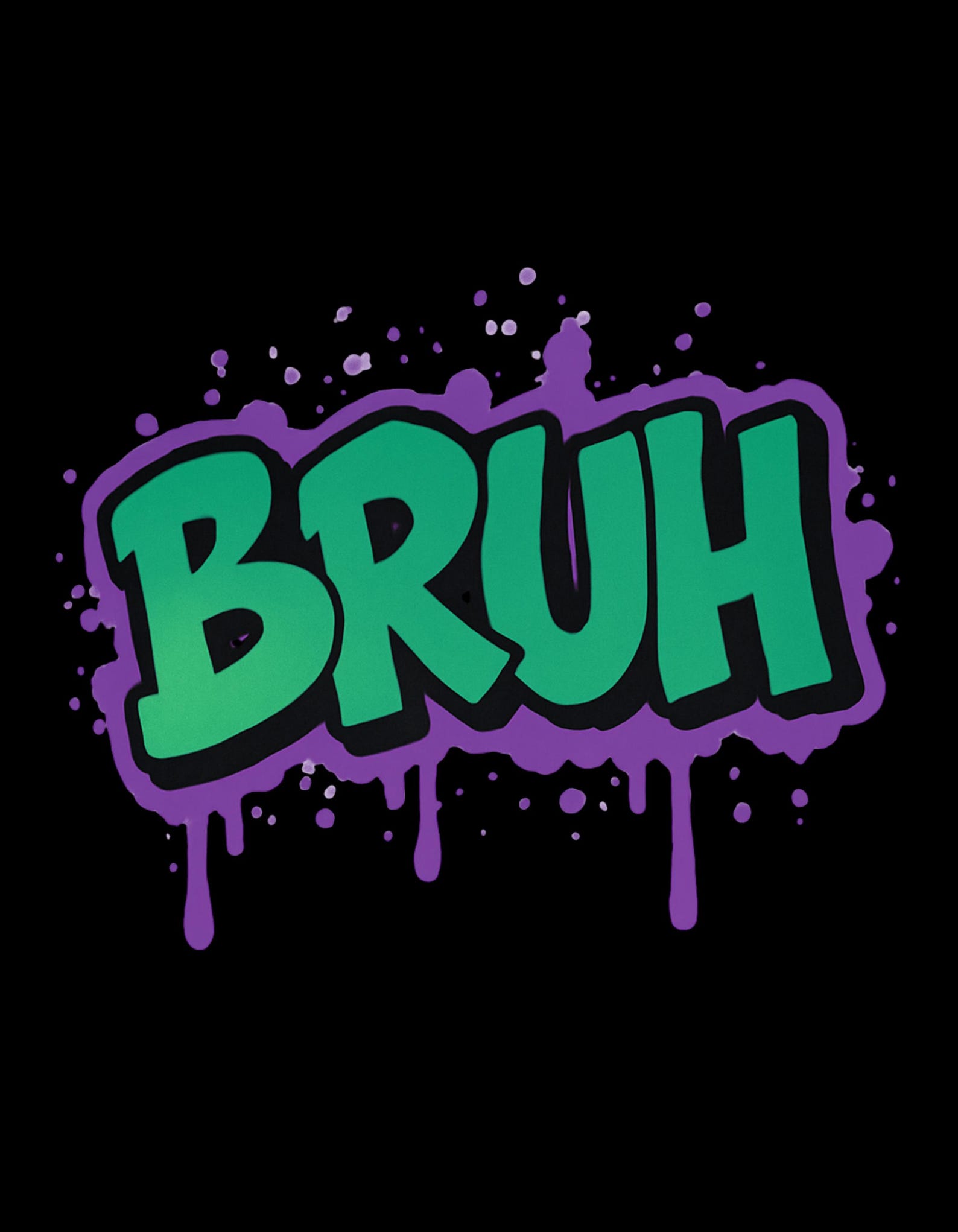 Graffiti BRUH Drip PNG | Urban Street Art (digital Download) - Etsy