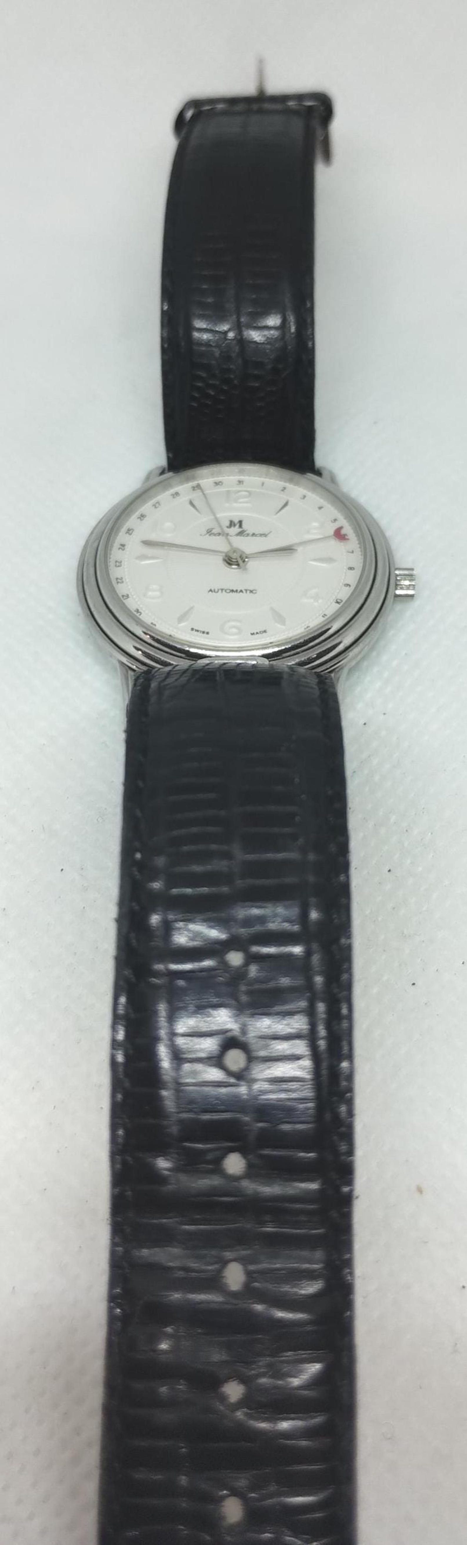 Vintage Jean Marcel Pointer Date Automatic Watch: Swiss Made 90's - Etsy