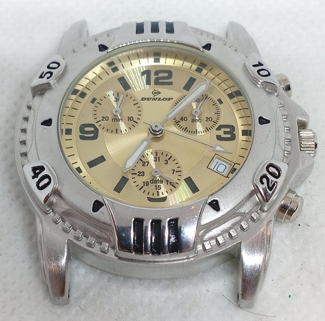 Men's Quartz Watch Dunlop Chronograph - Etsy