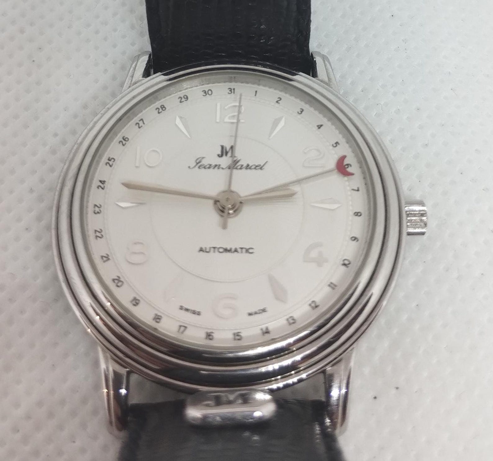 Vintage Jean Marcel Pointer Date Automatic Watch: Swiss Made 90's - Etsy