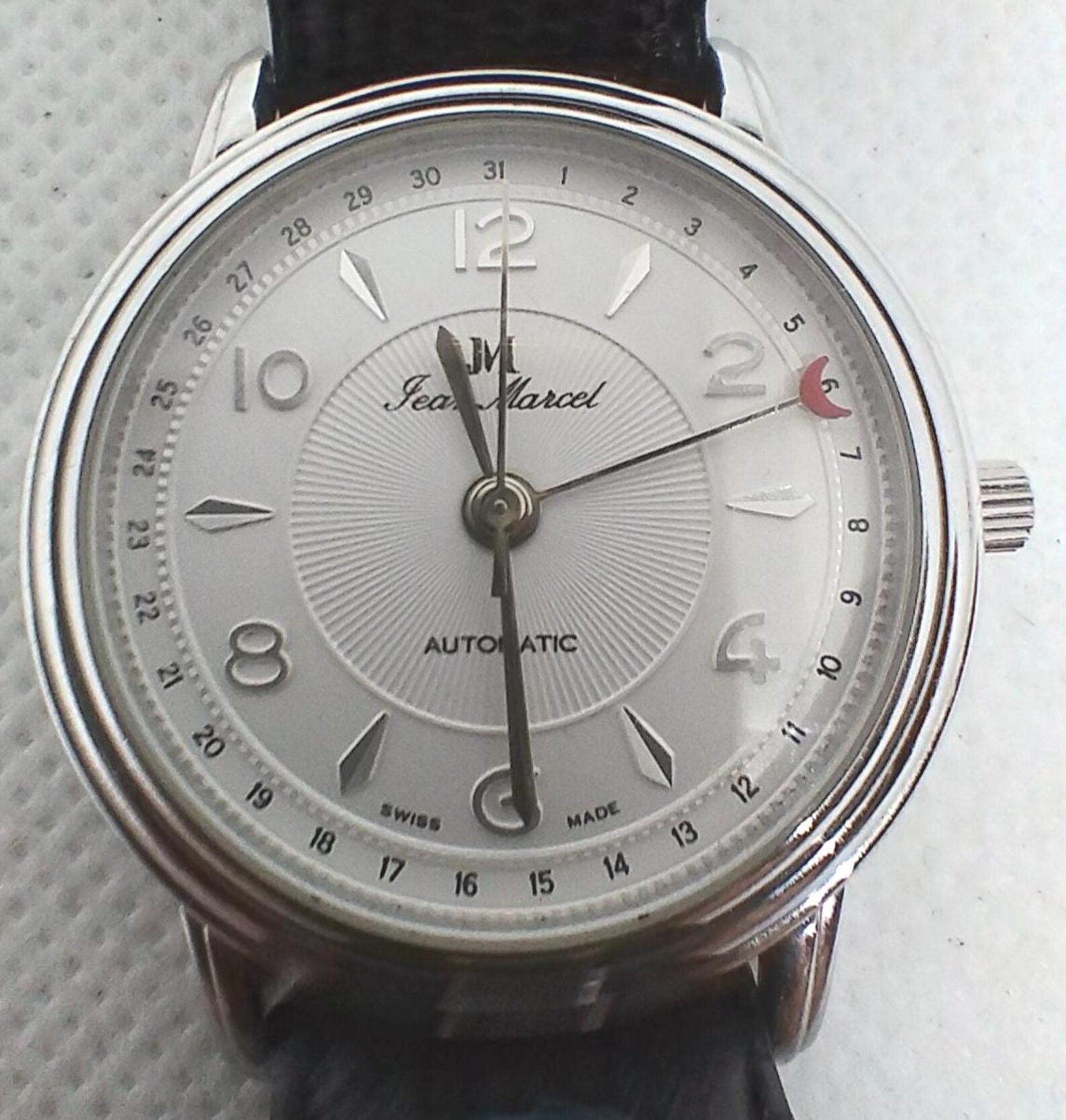 Vintage Jean Marcel Pointer Date Automatic Watch: Swiss Made 90's - Etsy