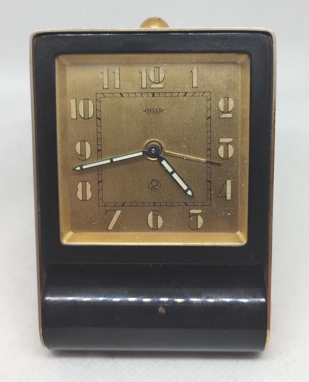 Vintage 2 Day Travel Alarm Clock Jaeger-lecoultre Fab. Suisse 1930 S ...