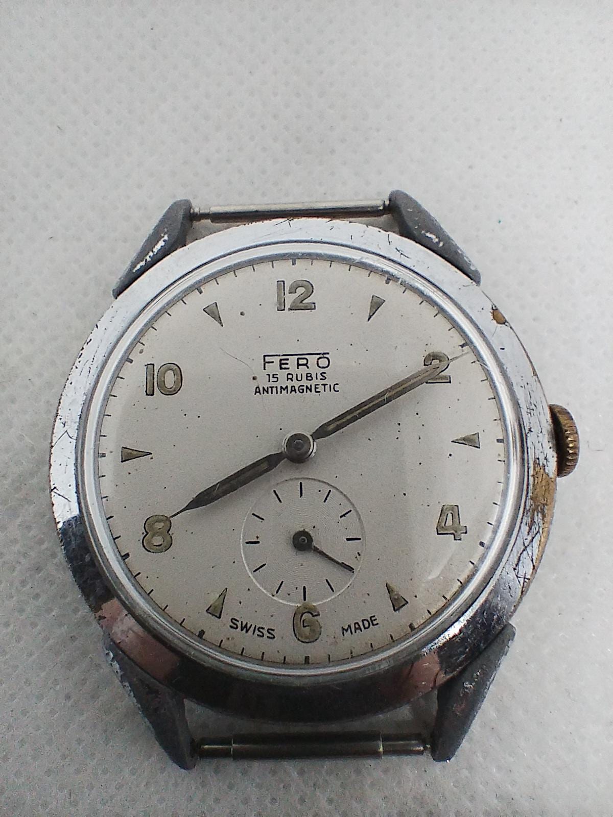 38 Mm Vintage Mens Military Style Fero Watch Swiss Made 50's. - Etsy