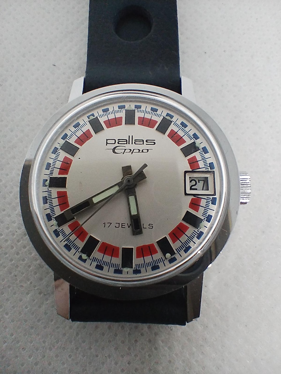 Vintage Men's Watch Pallas Eppo 17 Jewels Made in Germany 80's. - Etsy
