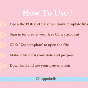 Cute Pastel Canva Presentation Template – 32 Slides | Fully Editable ...