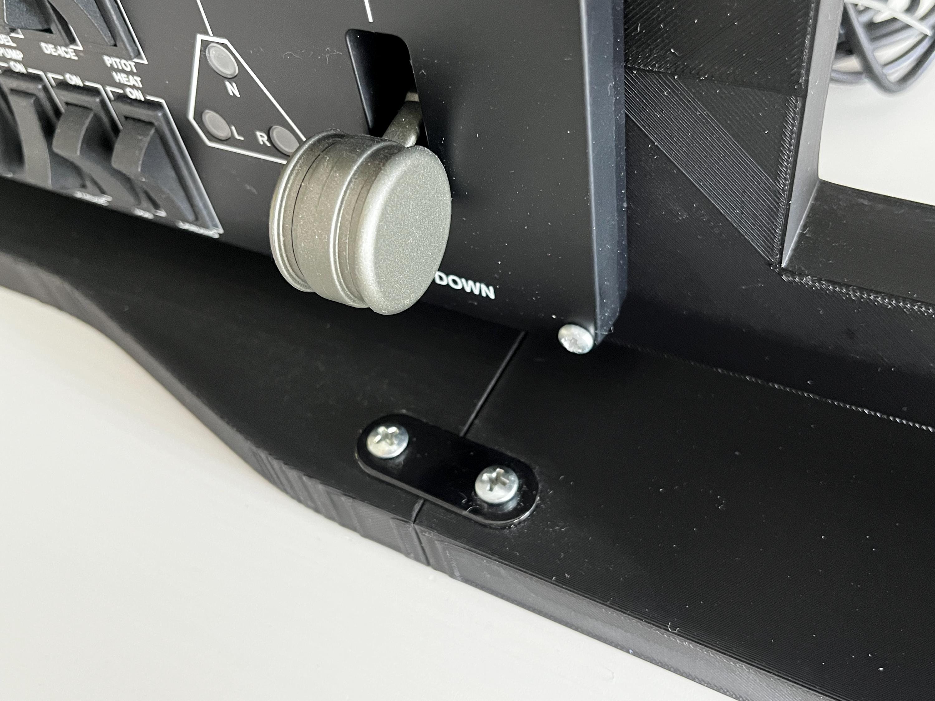 Dijital STL File Flight Simulator Cockpit for Logitech & Saitek Panels ...