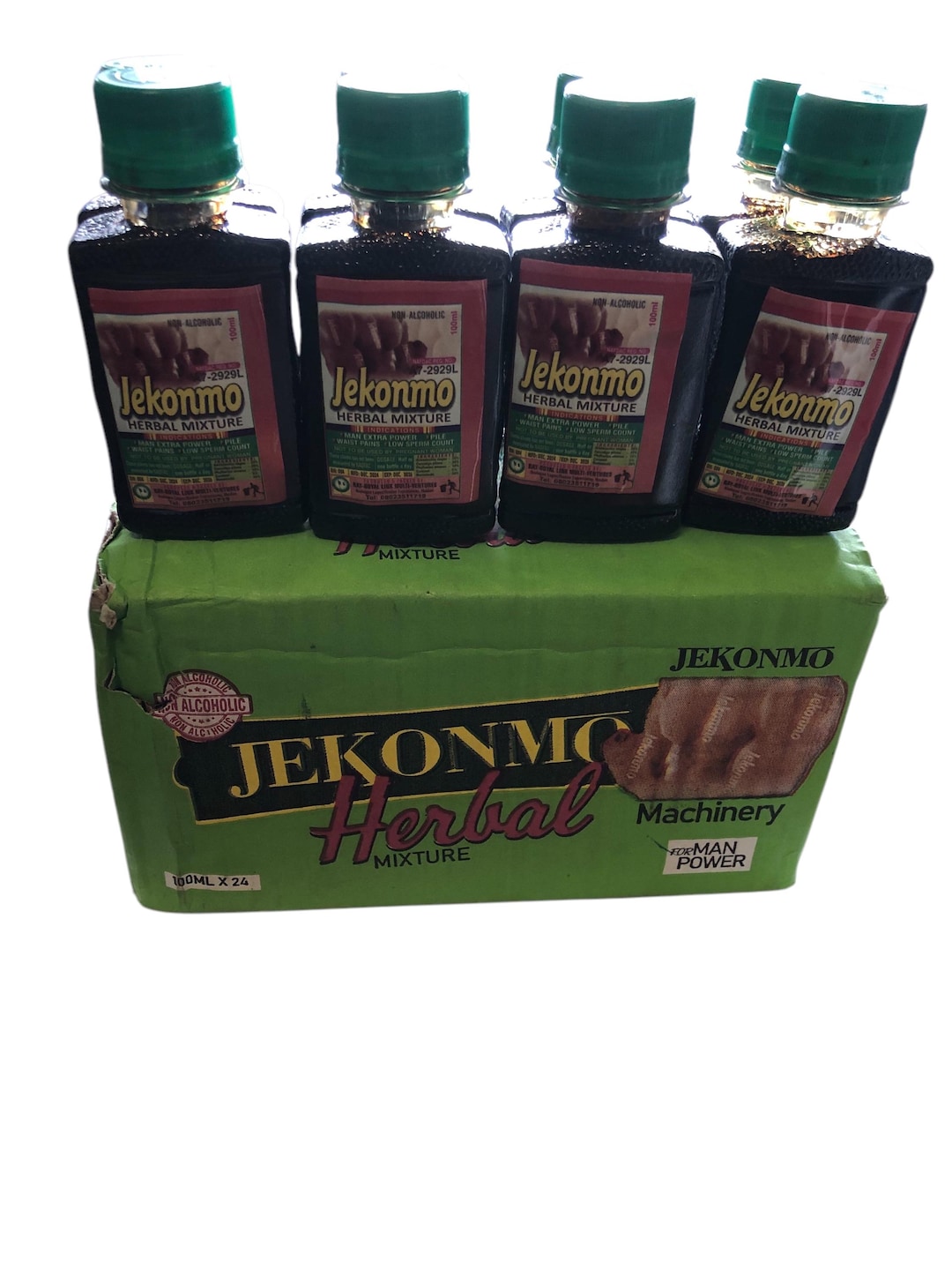 JEKONMO HERBAL Mixture DRINK – 24 Bottles of African Herbal Medicine ...