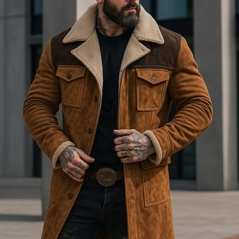 Carhartt Vintage Suede Jacket - Etsy