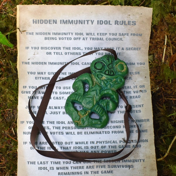 Survivor Hidden Immunity Idol - Etsy