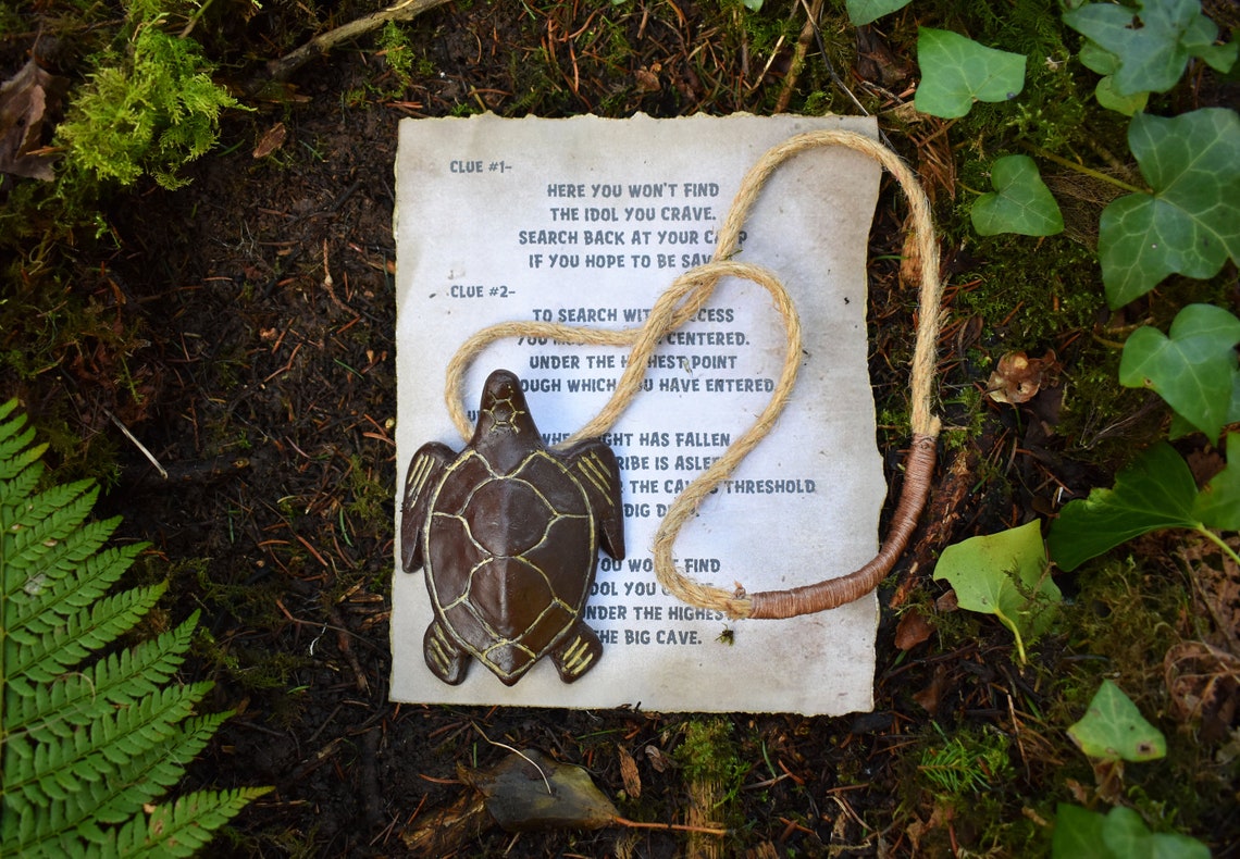 Survivor Hidden Immunity Idol Season 14 Fiji Prop Replica - Etsy