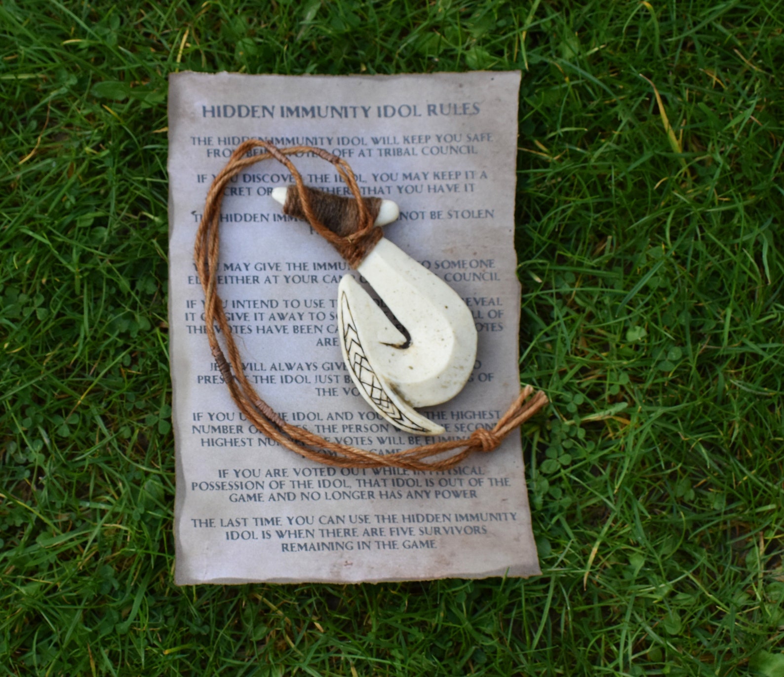 Survivor Hidden Immunity Idol Season 19 Samoa Prop Replica - Etsy