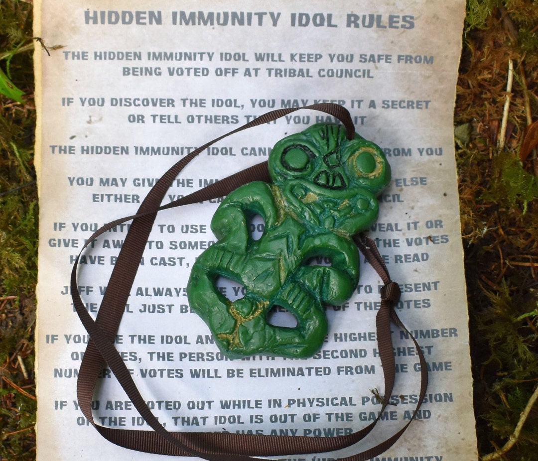 Survivor Hidden Immunity Idol Season 20 Heroes Vs Villains Tribal Prop ...