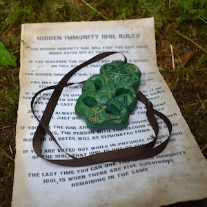 Survivor Hidden Immunity Idol Season 20 Heroes Vs Villains Tribal Prop ...