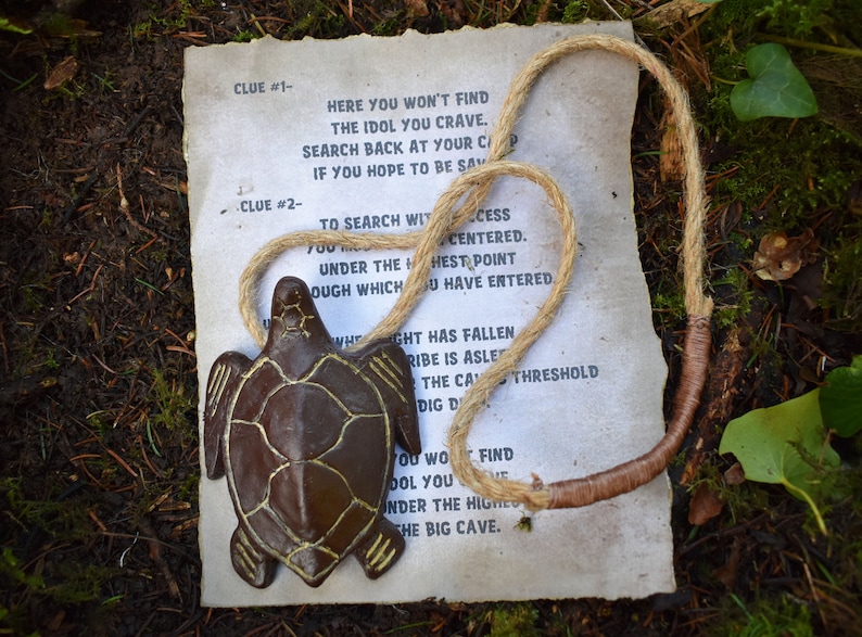 Survivor Hidden Immunity Idol Season 14 Fiji Prop Replica - Etsy