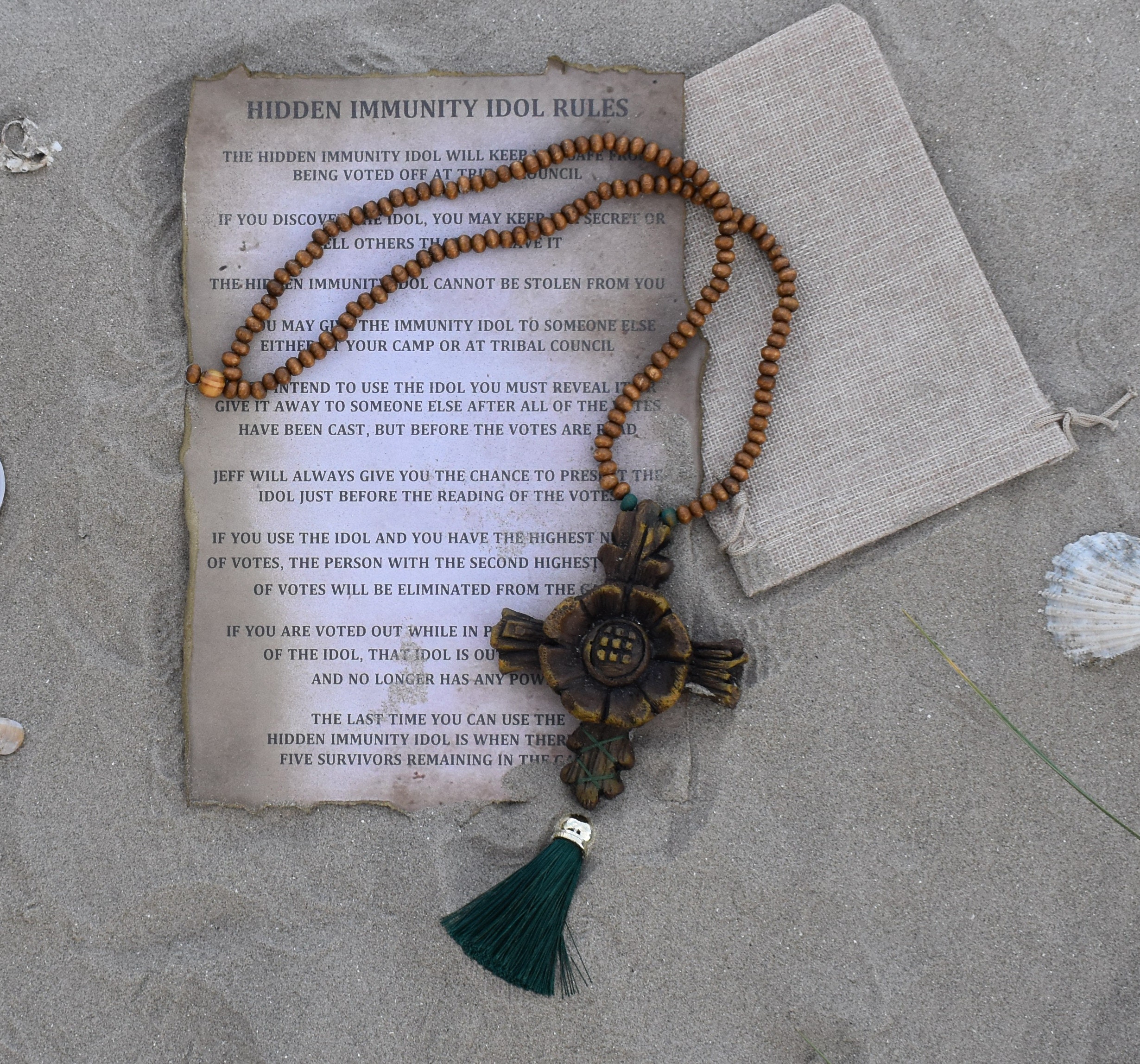 Survivor Hidden Immunity Idol Season 31 Cambodia Prop Replica (free ...