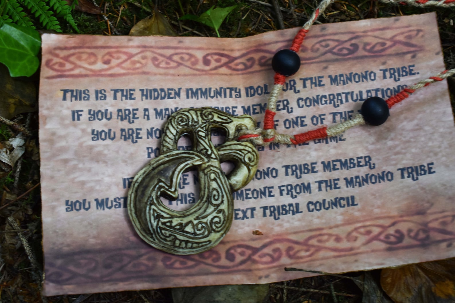Survivor Hidden Immunity Idol Season 24: One World Prop Replica (free ...