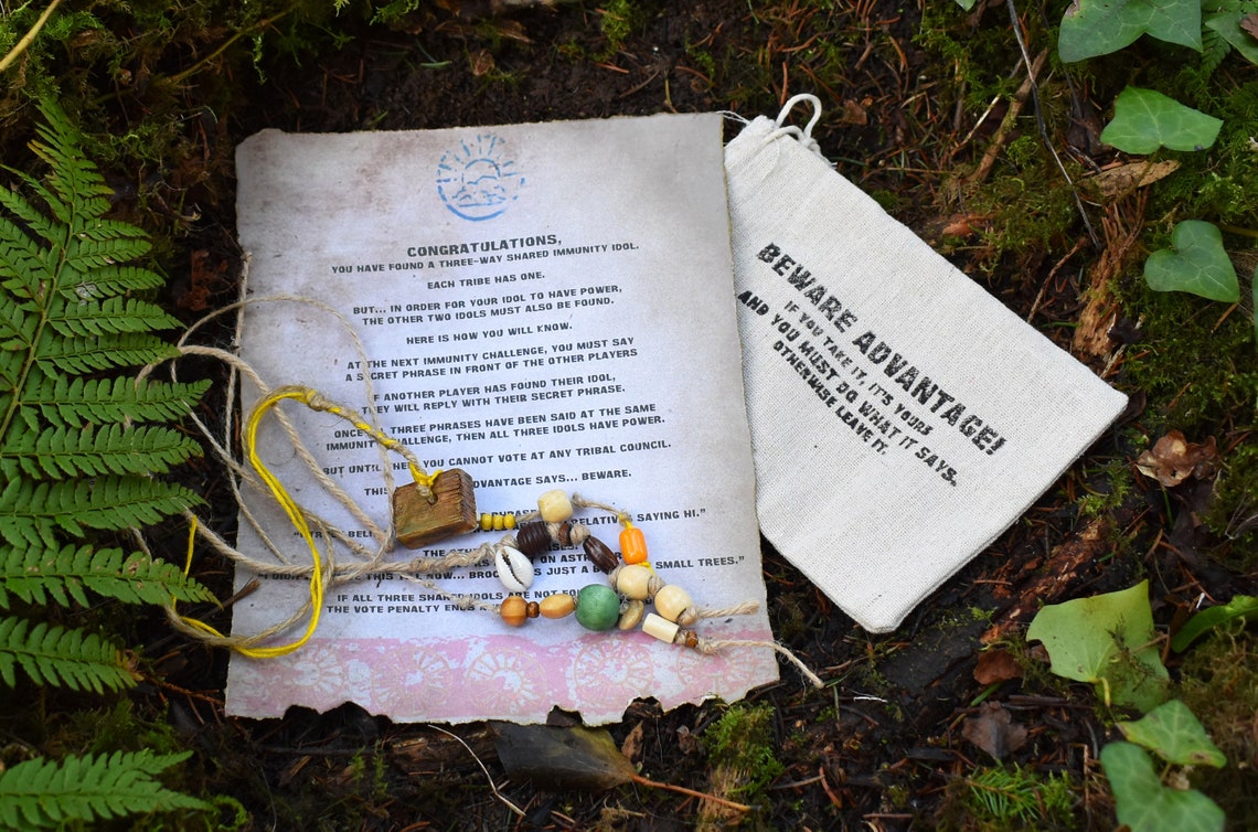 Survivor Season 41 Beware Advantage All Three Idols free | Etsy