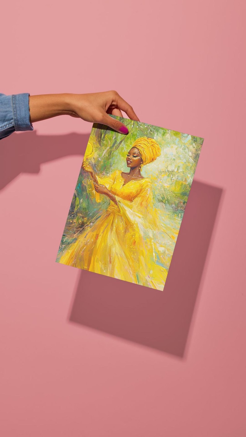 Oshun Mirror Art Print – Yoruba Goddess Digital Download - Etsy