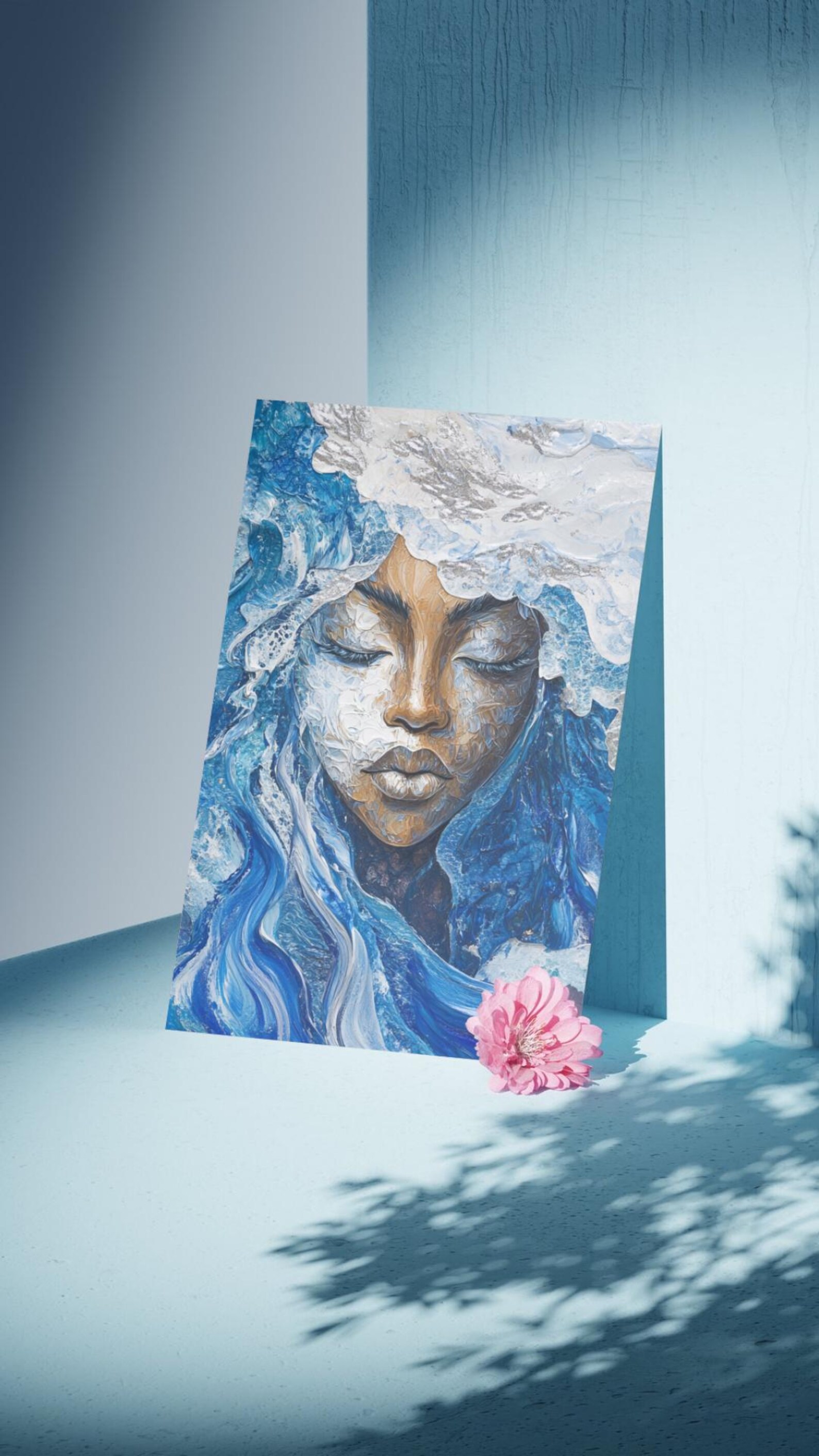 Yemaya Orisha Poster - Ocean Spirit Printable Art - Afro Caribbean Wall ...