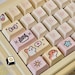 Pixel Kitten Keycaps: 132-key PBT Cherry Profile Anime Set - Etsy