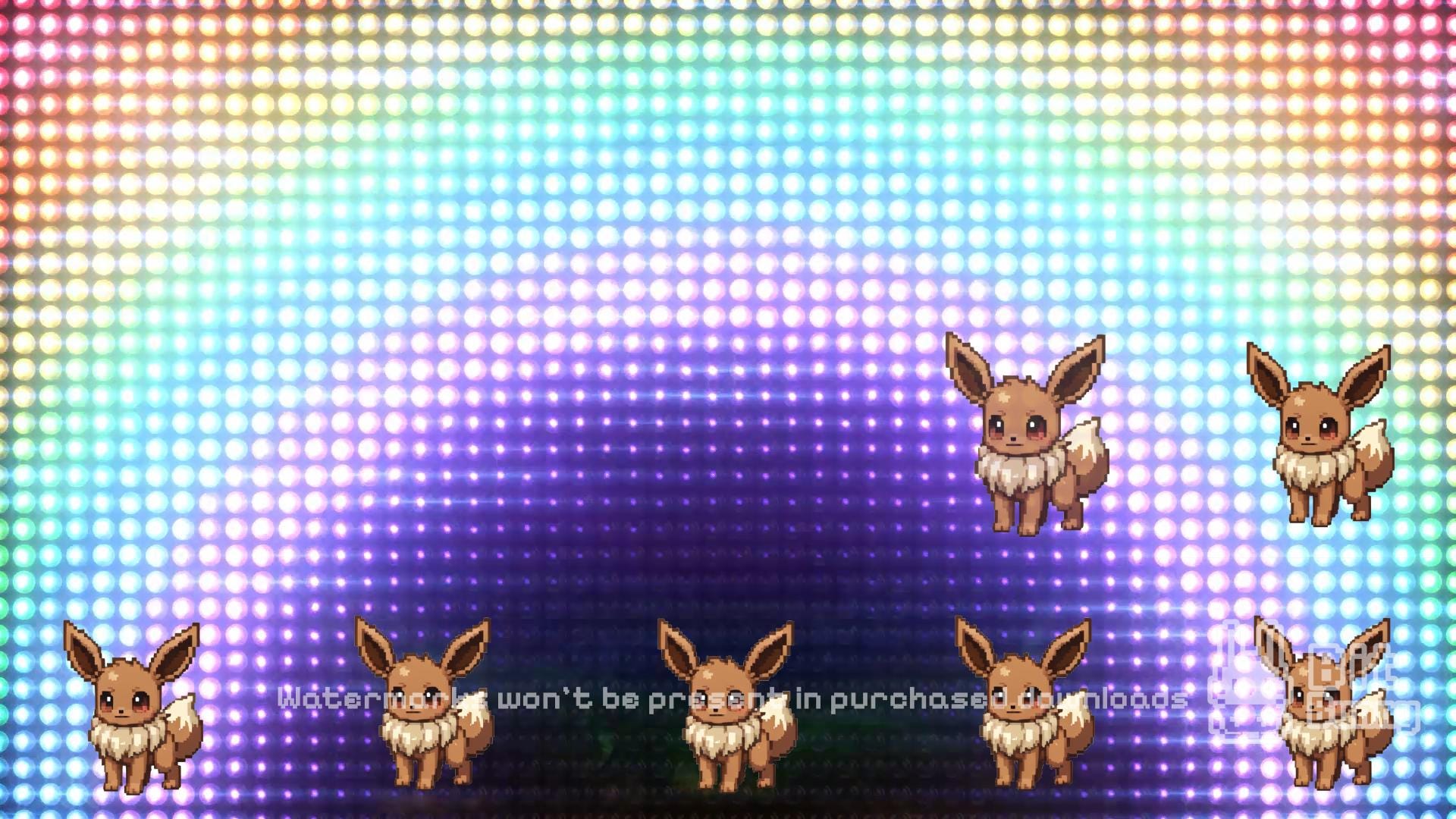 Pride Eevee Twitch Stinger Transition – Pixel Art Animated Rainbow ...