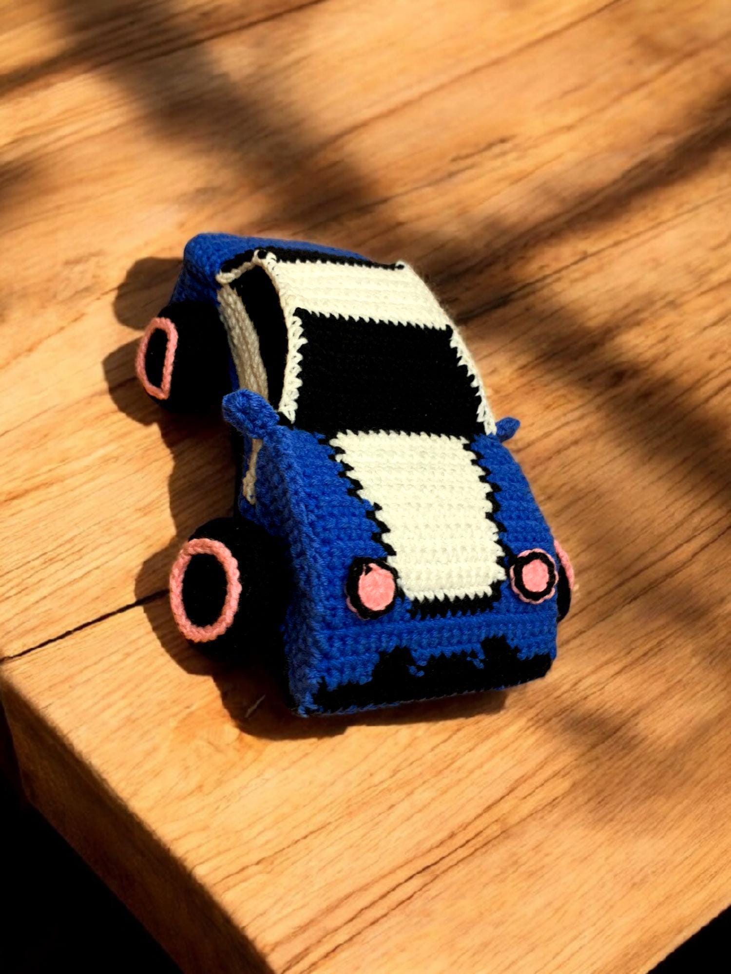 Sports Car Crochet Pattern, Race Car Amigurumi Pattern, Vehicle Crochet ...