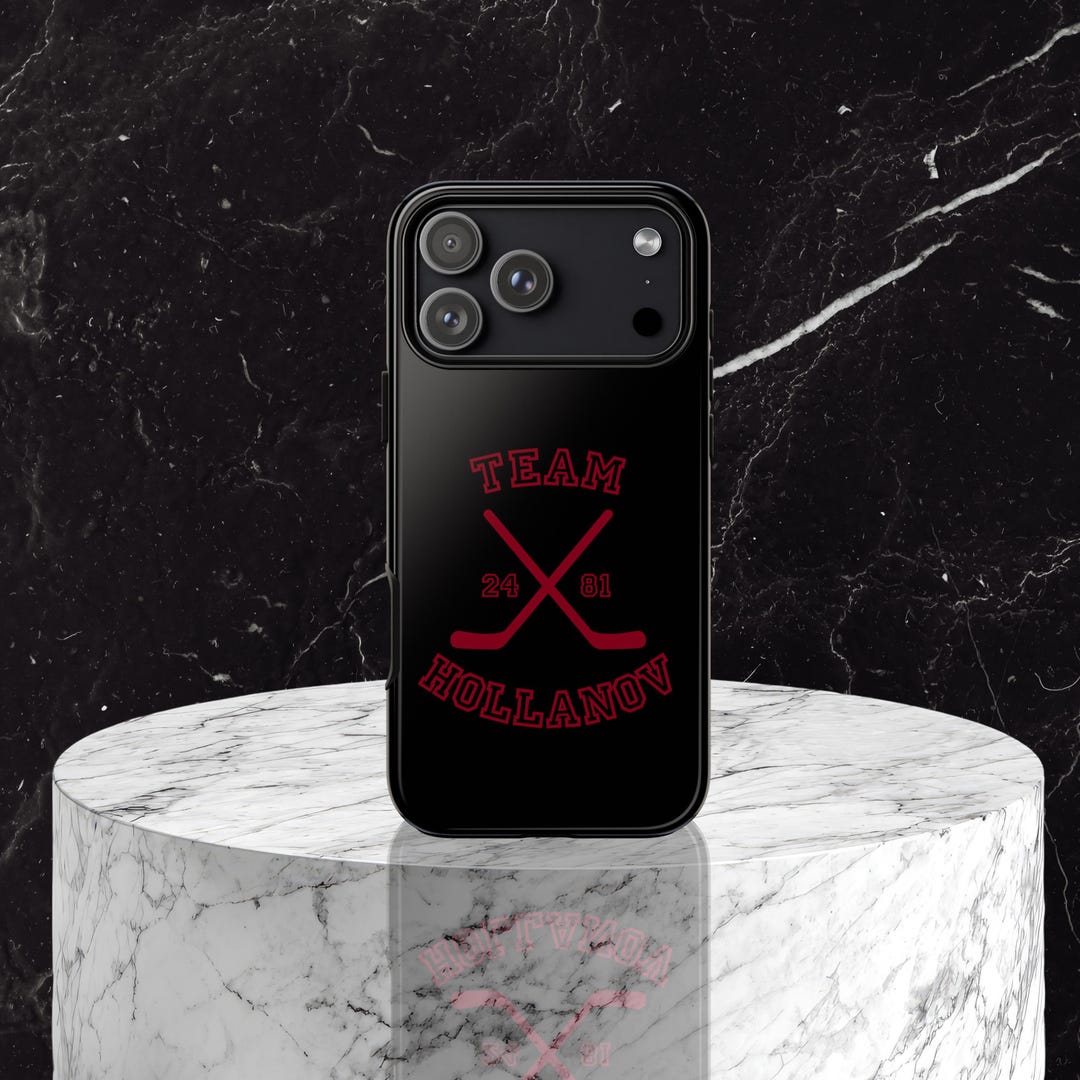 Team Hollanov Heated Rivalry Phone Case, Canada Hockey Fan Gift Cover ...