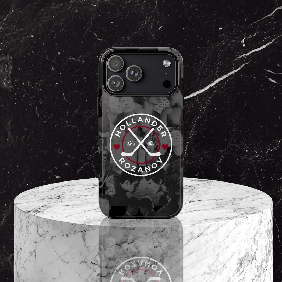 Hollander Rozanov Dark Collage Phone Case, Black Hockey Romance Cover ...
