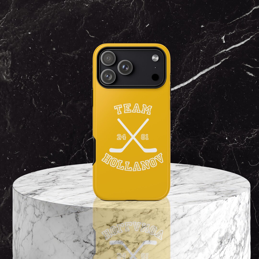 Hollanov Heated Rivalry Phone Case, Hollander Retro Hockey Cover ...