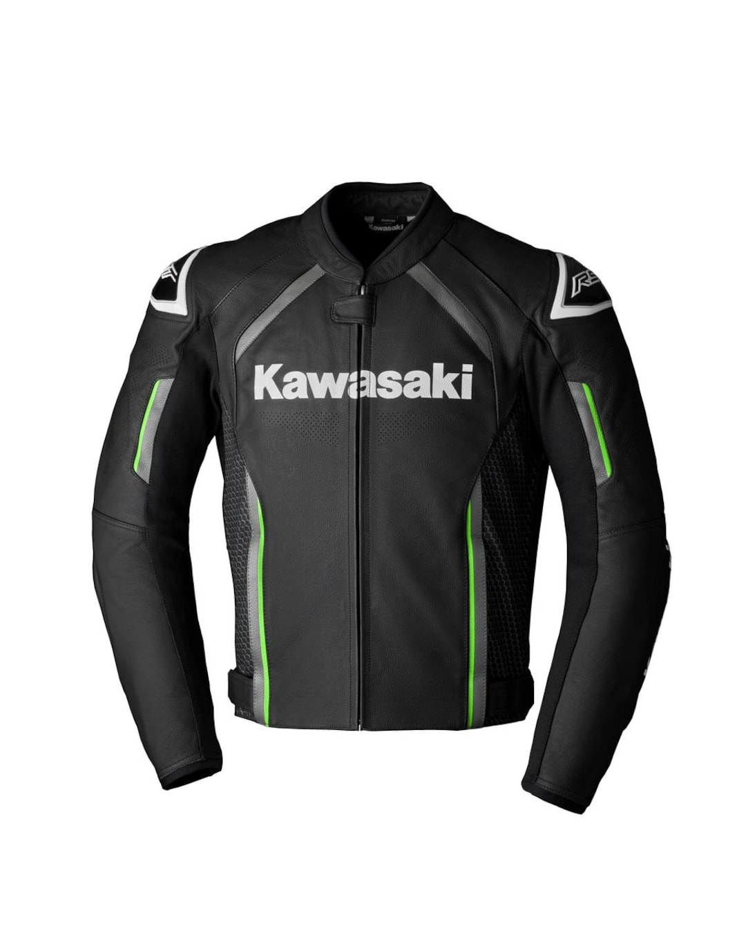 Men's Kawasaki Leather Motorcycle Jacket: Vintage Racing Biker Style - Etsy