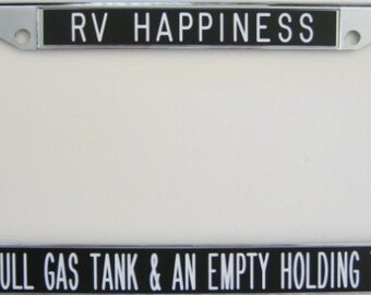 Rv License Plate | Etsy