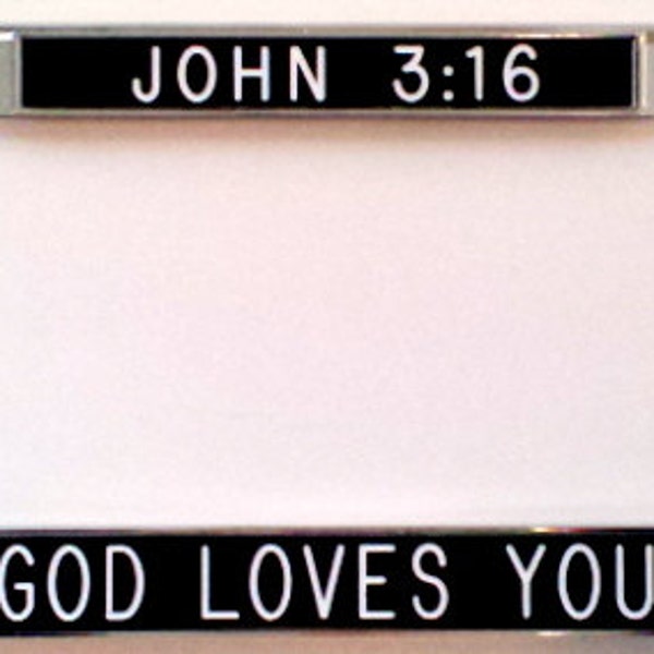 Bible License Plate - Etsy