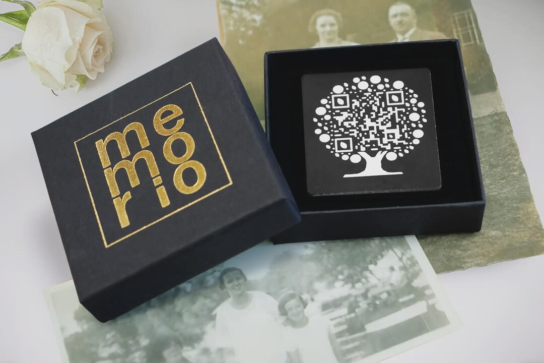 QR Code Gravestone, QR Code Grave, Grave Decoration, Grave Decoration ...