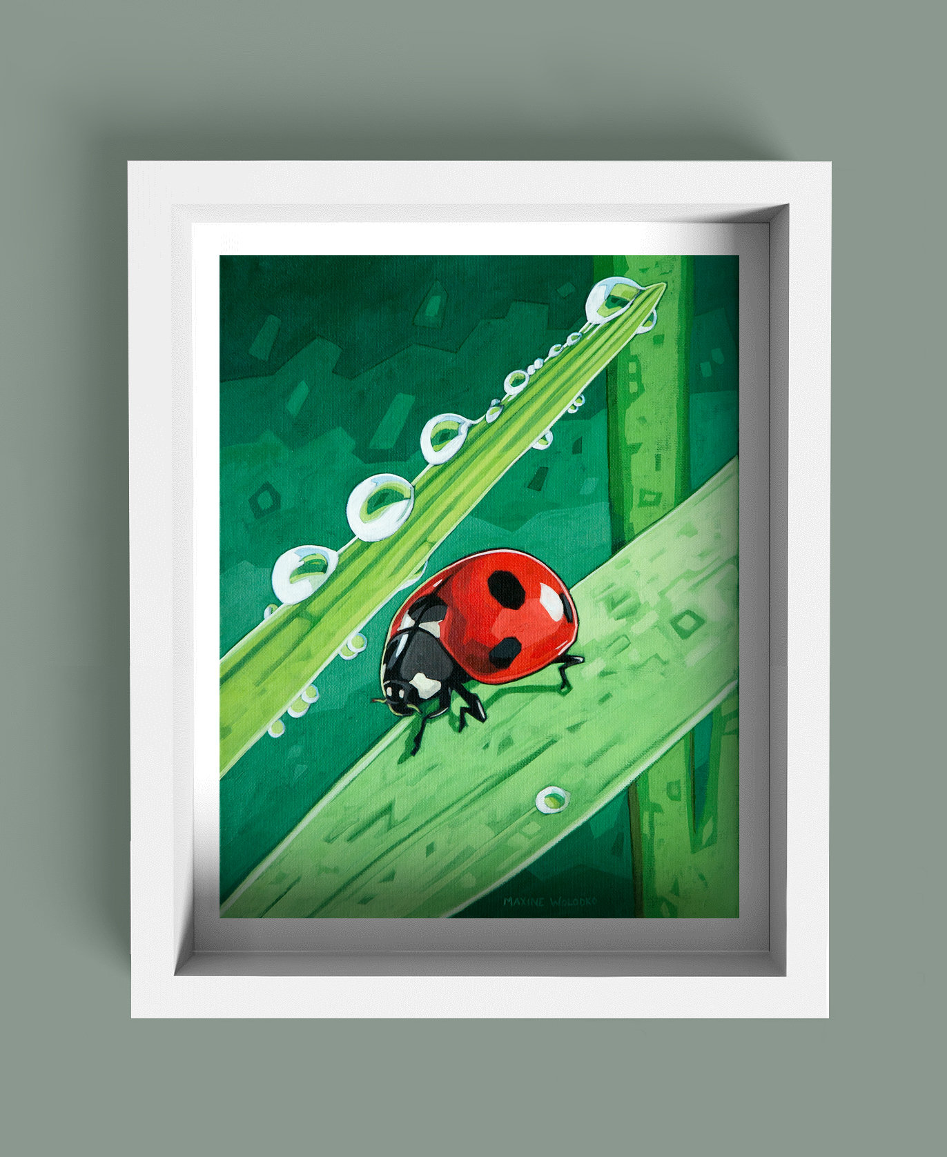 Ladybug - Art Print, 8" X 10" - Etsy