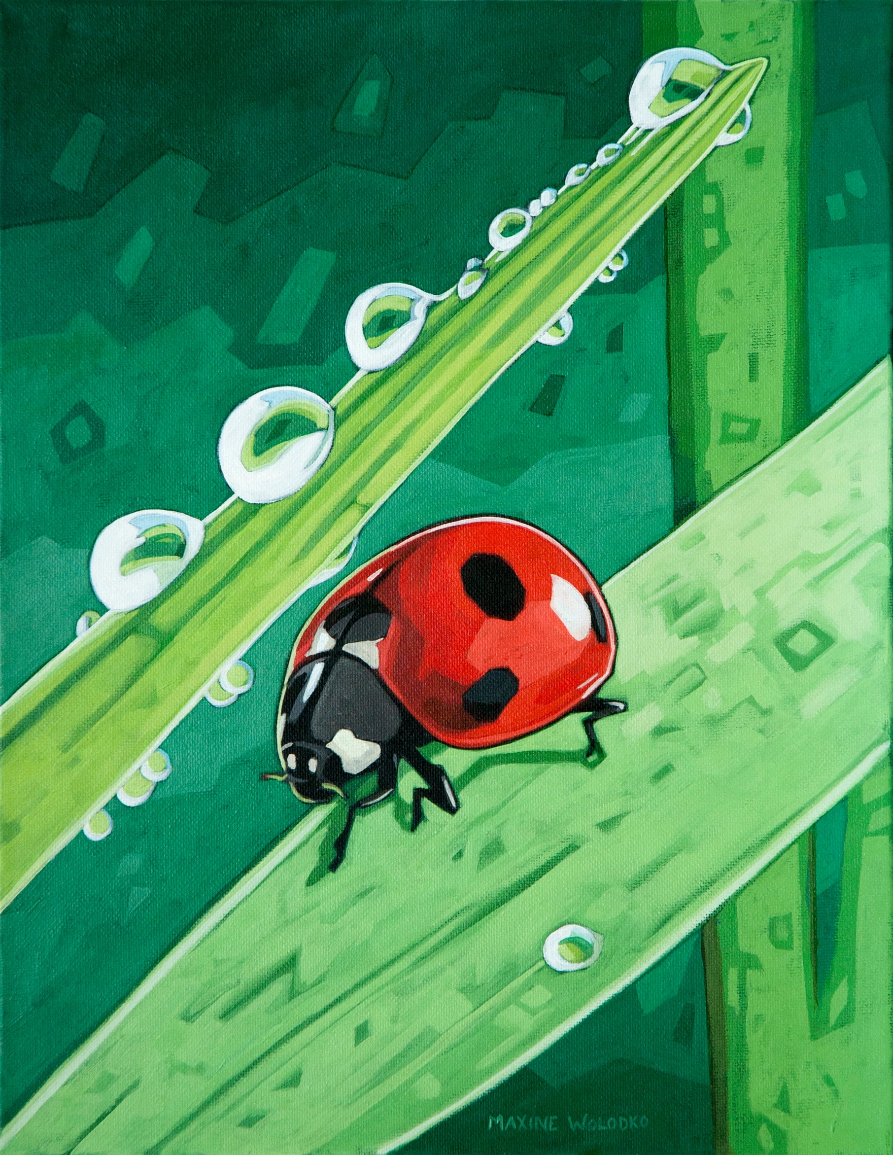 Ladybug - Art Print, 8" X 10" - Etsy